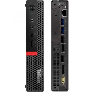 Lenovo Mini PC i9, Windows 11 Desktop Computer, 32GB DDR4 RAM, New 1TB NVMe SSD + 1TB SSD, Built-in AX210 Wi-Fi 6E, HDMI, DP, Micro Tiny HTPC (Renewed)