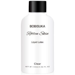 bobisuka clear liquid latex, halloween costume, zombie makeup, sfx special effect make up for face and body, 4.92 fl.oz