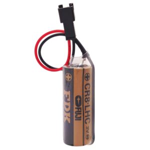 dcynxc 3v 3000mah lithium battery replaces fuji fdk cr8.lhc 17430, toto cr8-lhc th559edv410r, toto thp3053 back up batteries for eco efvs, toto flush valves and faucets