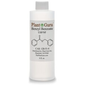 benzyl benzoate usp grade liquid 8 fl. oz. - great for fragrance/aroma compounds, cosmetics, hair & scalp products.