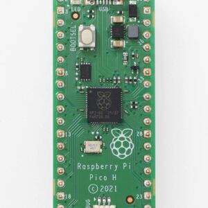 Coolwell Raspberry Pi Pico H Microcontroller Tiny Size Fast Board, Based On Official RP2040 Dual-Core Arm Cortex Processor,Configurable Pin Function