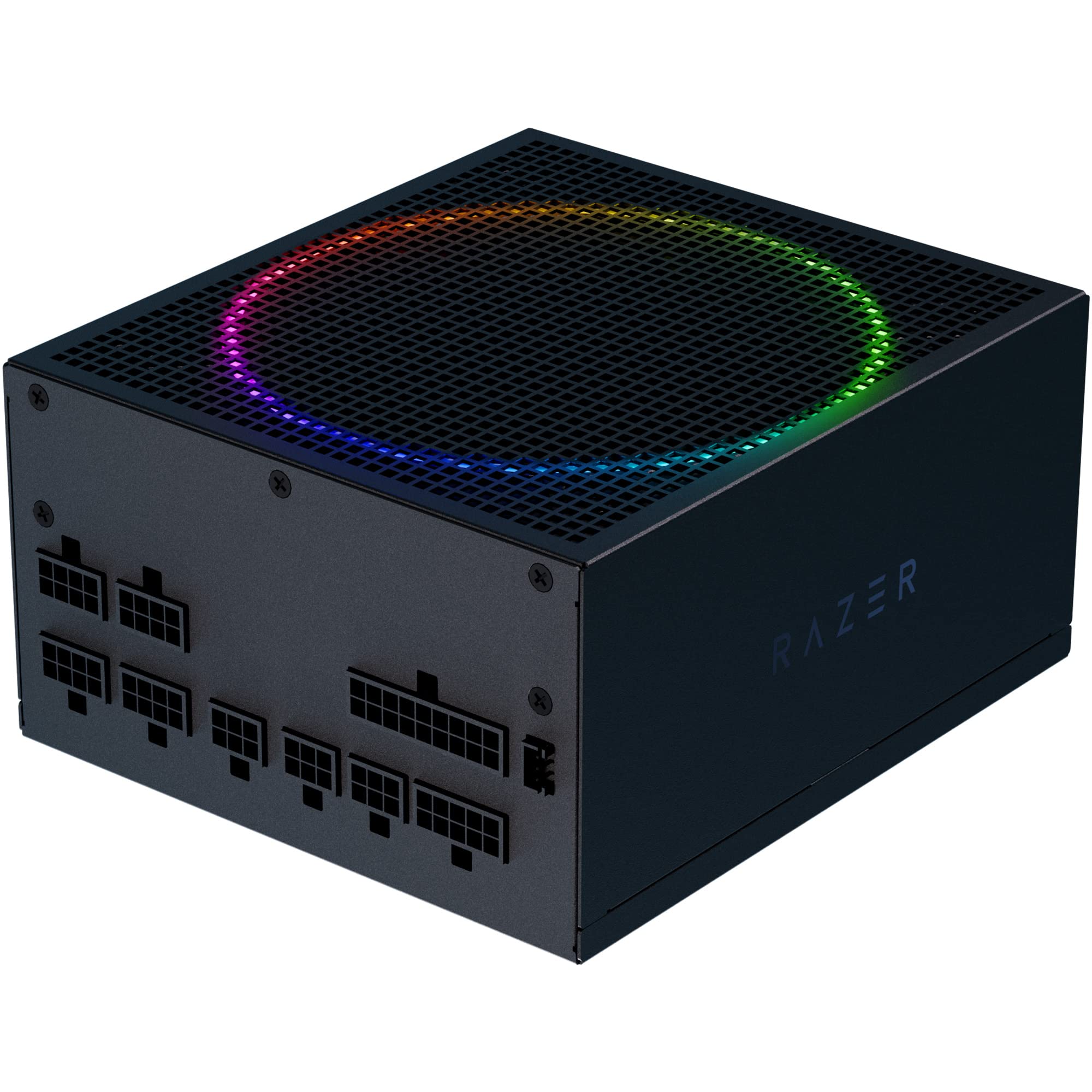 Razer Katana Power Supply aRGB PSU: Silent, Powerful aRGB 140mm PWM Fan - Chroma aRGB - Modular by Design - 80 Plus Platinum Rated - Zero RPM Mode - 850W