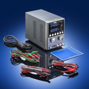 X-Tronic PX-70 Linear Variable Bench DC Power Supply 30V 5A Range • Memory Recall, Lock/Unlock Func • 5 Protection Modes • USB Output • Precise Rotary Encoder Adjustments • 3 Sets of Dependable Leads