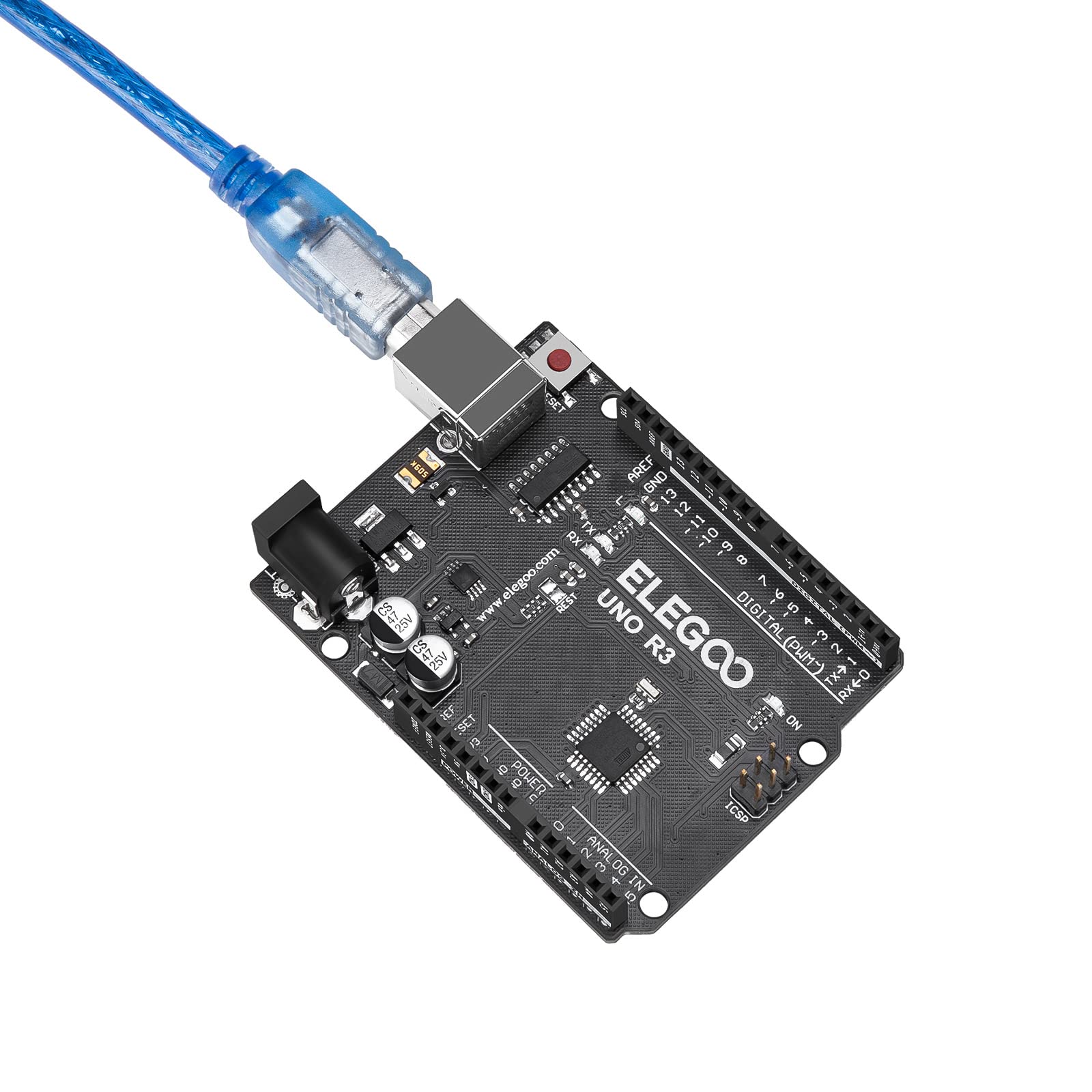 ELEGOO UNO R3 Controller Board ATmega328P with USB Cable Compatible with Arduino IDE