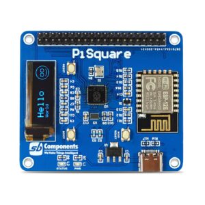 pisquare - a raspberry pi hat based on rp2040 and esp-12e module, made to use multiple raspberry pi hats, run multiple raspberry pi hats wirelessly