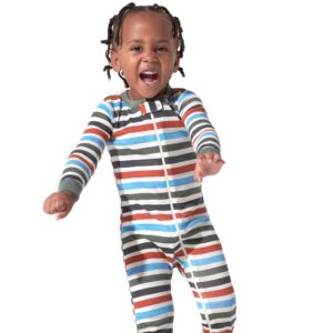 Onesies Brand Baby Boy's 3-Pack Snug Fit One-Piece Cotton Pajamas, Bear, 18 Months