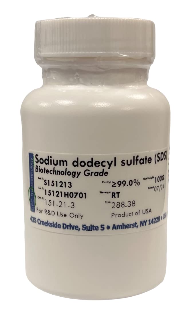 Sodium Dodecyl Sulfate (SDS) 99+% - Biotechnology Grade 100g