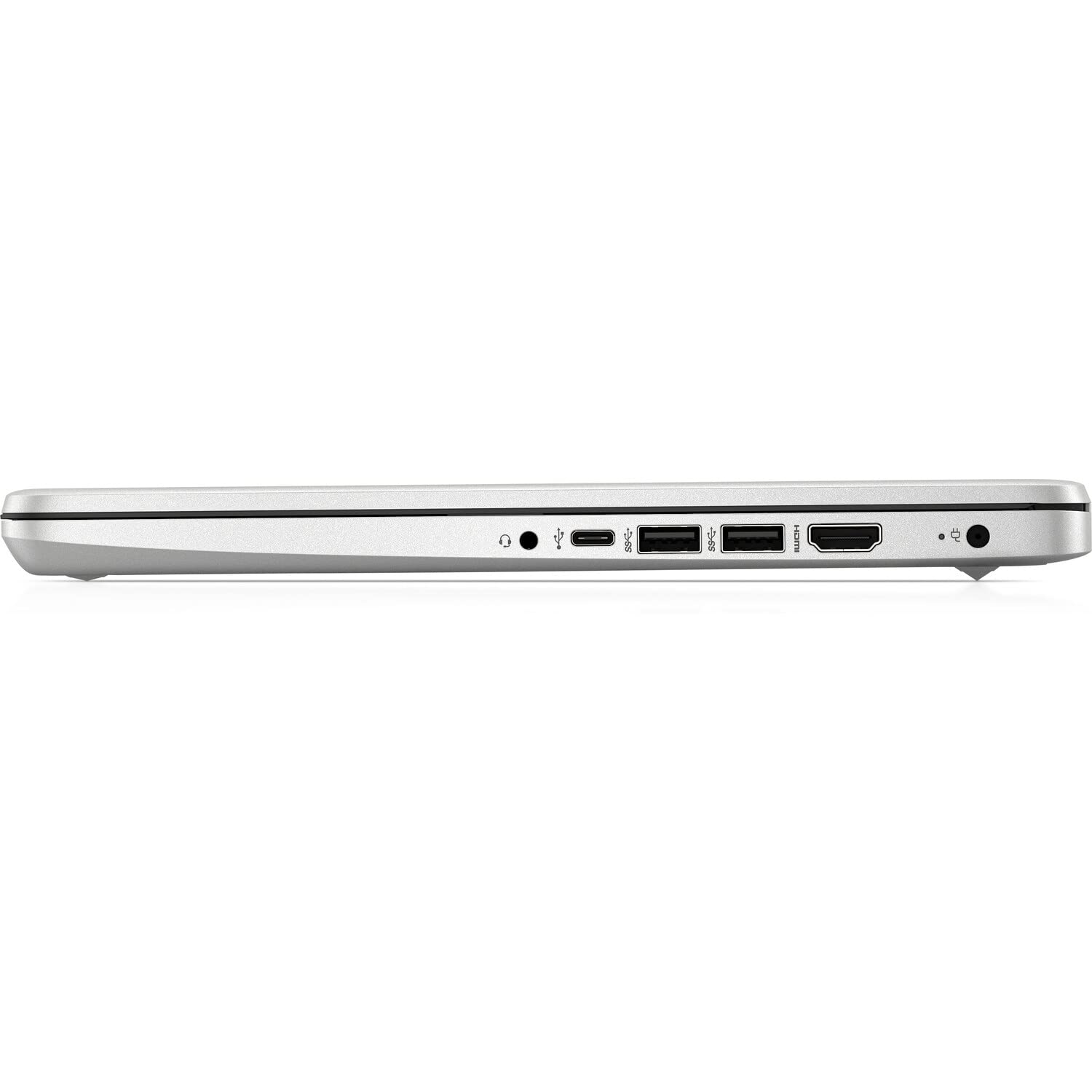 HP Laptop 14-DQ3025CL 14" Intel Pentium Silver N6000, Intel UHD Graphics, 4GB DDR4 RAM, 128GB SSD Storage, Windows 11 Home in S Mode, Natural Silver (Renewed)