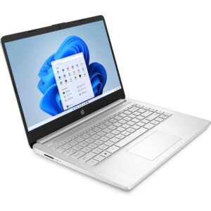 HP Laptop 14-DQ3025CL 14" Intel Pentium Silver N6000, Intel UHD Graphics, 4GB DDR4 RAM, 128GB SSD Storage, Windows 11 Home in S Mode, Natural Silver (Renewed)