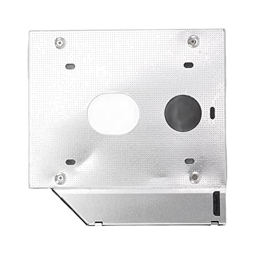 to 2nd HDD SSD Enclosure Hard Drive Caddy Tray Easy Installation for PC Aluminum Alloy