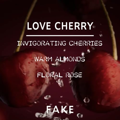 Fake Get Lost in the Sensual Greatness of Love Cherry, Unisex EDP 3.4 oz Almost an Exact Clone. Explosive Cherry Liqueur, Almond, & Vanilla Powerfully Insatiable Unisex Fragrance is Addictive.