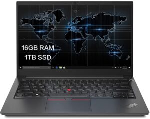 lenovo newest thinkpad e14 gen 3 14" ips fhd business laptop, amd 8-core ryzen 7 5700u, 16gb ram 1tb ssd, radeon graphics, wifi 6, type-c, hdmi, rj45, backlit keyboard, fingerprint, win10 pro