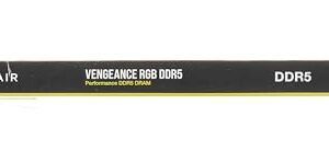 CORSAIR VENGEANCE RGB DDR5 RAM 32GB (2x16GB) 6000MHz CL36-36-36-76 1.35V Intel XMP Desktop Computer Memory - White (CMH32GX5M2D6000C36W)