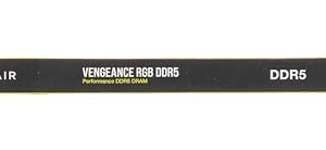 CORSAIR VENGEANCE RGB DDR5 RAM 32GB (2x16GB) 6000MHz CL36-36-36-76 1.35V Intel XMP Desktop Computer Memory - White (CMH32GX5M2D6000C36W)