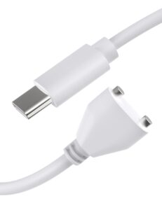 bicmice magnetic usb type c dc charger cable 2.6ft replacement charging cord-(10mm/0.39in)