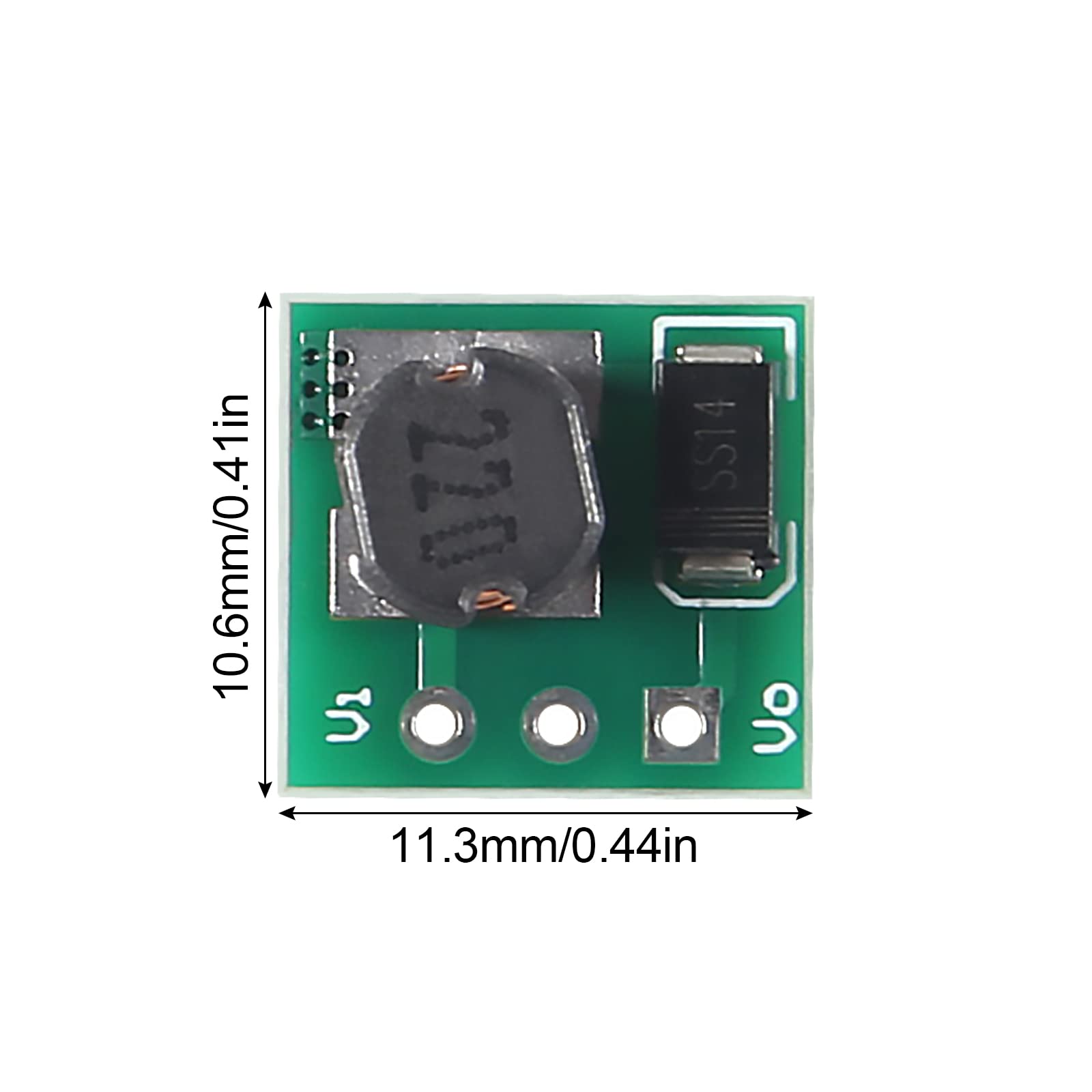 ALMOCN 15pcs 1.5V 1.8V 2.5V 3V 3.3V 3.7V 4.2V to 5V DC-DC Step Up Power Module Voltage Boost Converter Board 0.9-5V to 5V