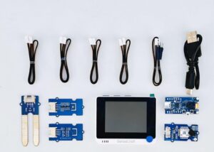 seeed studio sensecraft k1100 - the sensor prototype kit with lora and ai, compatible with arduino. sensecraft open-source prototype kit with wide cloud support.