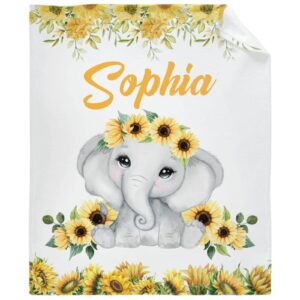 baby blankets customized baby blankets with name personalized cute blankets throw blanket for newborn soft skin-friendly blanket memorable present for baby birthday baby shower fit stroller crib