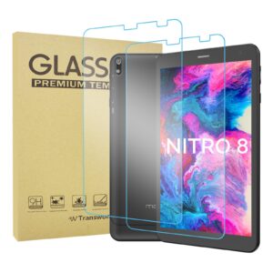 nitro 8 tablet screen protector/maxwest nitro 8 tablet screen protector glass, transwon 2pcs tempered glass for maxwest nitro 8 tablet 8 inch/maxwest astro 8q tablet