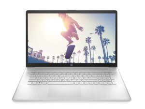 hp newest 17.3" ips fhd laptop, intel 4-core i5-1135g7, iris xe graphics, 16gb ram ddr4 256gb nvme ssd, wifi, type-c, hdmi, webcam, windows 10 pro