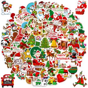 dothrayan christmas stickers, 100 pcs christmas theme stickers for kids teens, vinyl waterproof christmas party stickers for gift tags christmas decorations, funny christmas holiday gifts