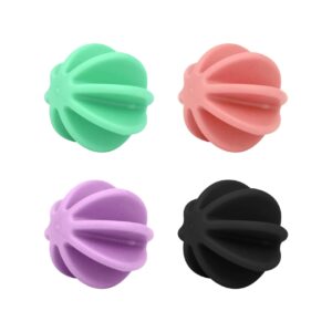 shaker balls shaker bottle ball replacement milkshake protein powder whisk ball for shaker cup bottle (4 pcs mixed color plastic)