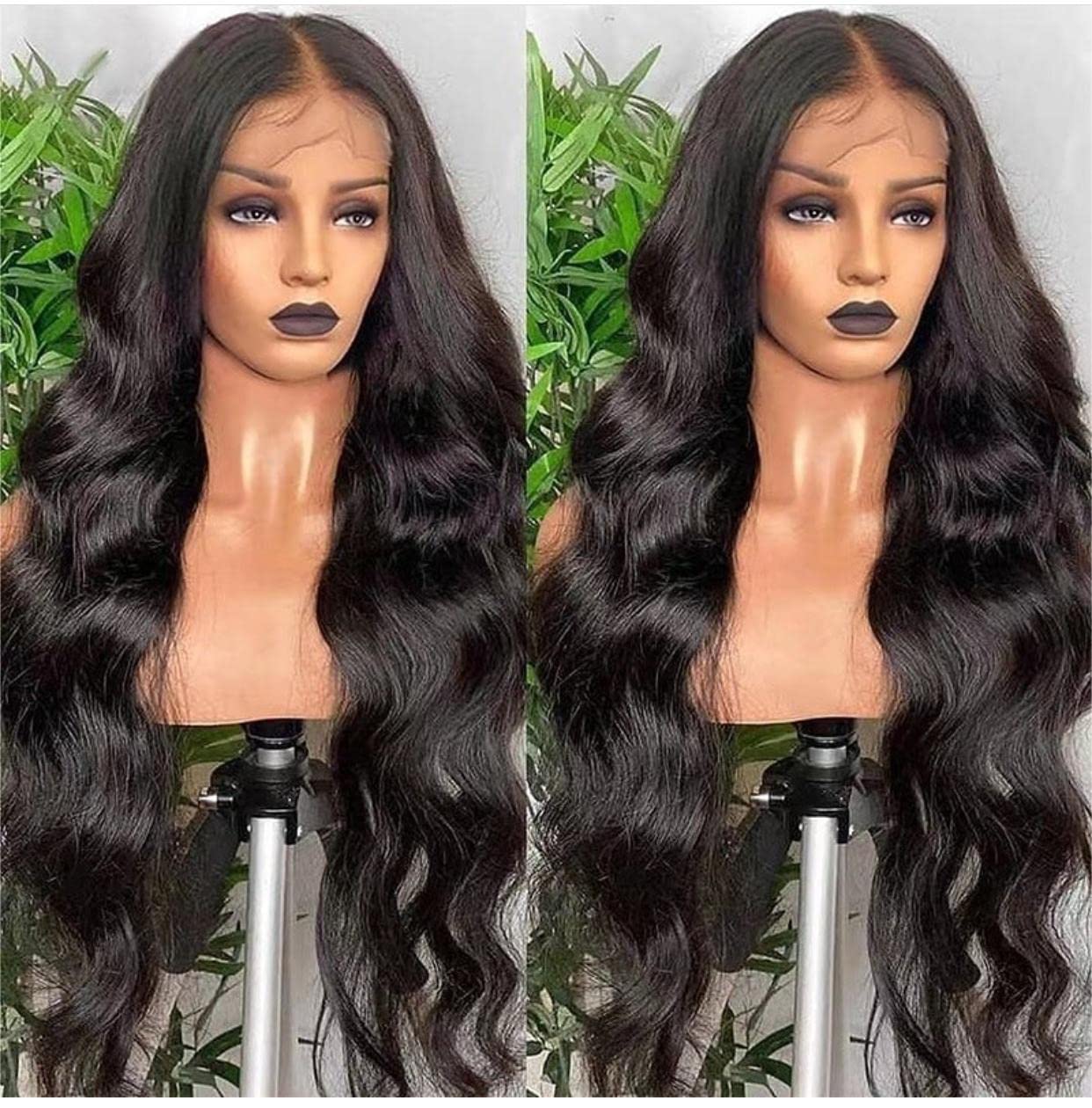 250 density human hair wig 13x4 HD Lace Front Wigs Human Hair Pre Plucked glueless wigs human hair Body Wave Wigs Human Hair Wigs For Black Women Frontal Wigs Human Hair Bleached Knots 20 Inch