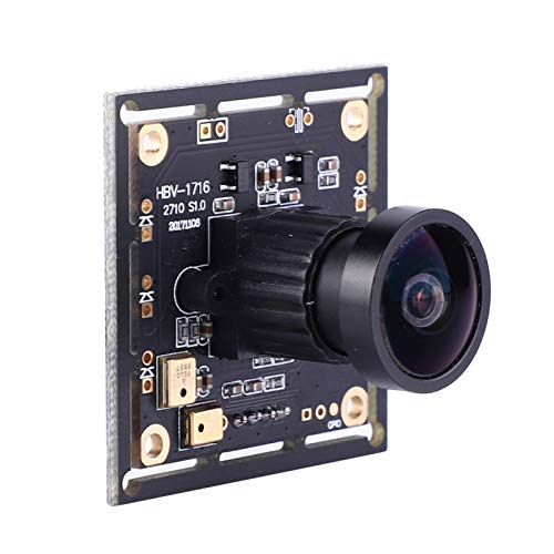 USB Camera Module, 2 Million Pixels 140° Wide Angle Lens USB Camera Module with OV2710 Chip for Driving Recorders, POS Machines, Advertising Machines, Inquiry Machines