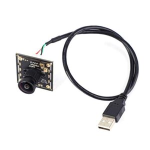 USB Camera Module, 2 Million Pixels 140° Wide Angle Lens USB Camera Module with OV2710 Chip for Driving Recorders, POS Machines, Advertising Machines, Inquiry Machines