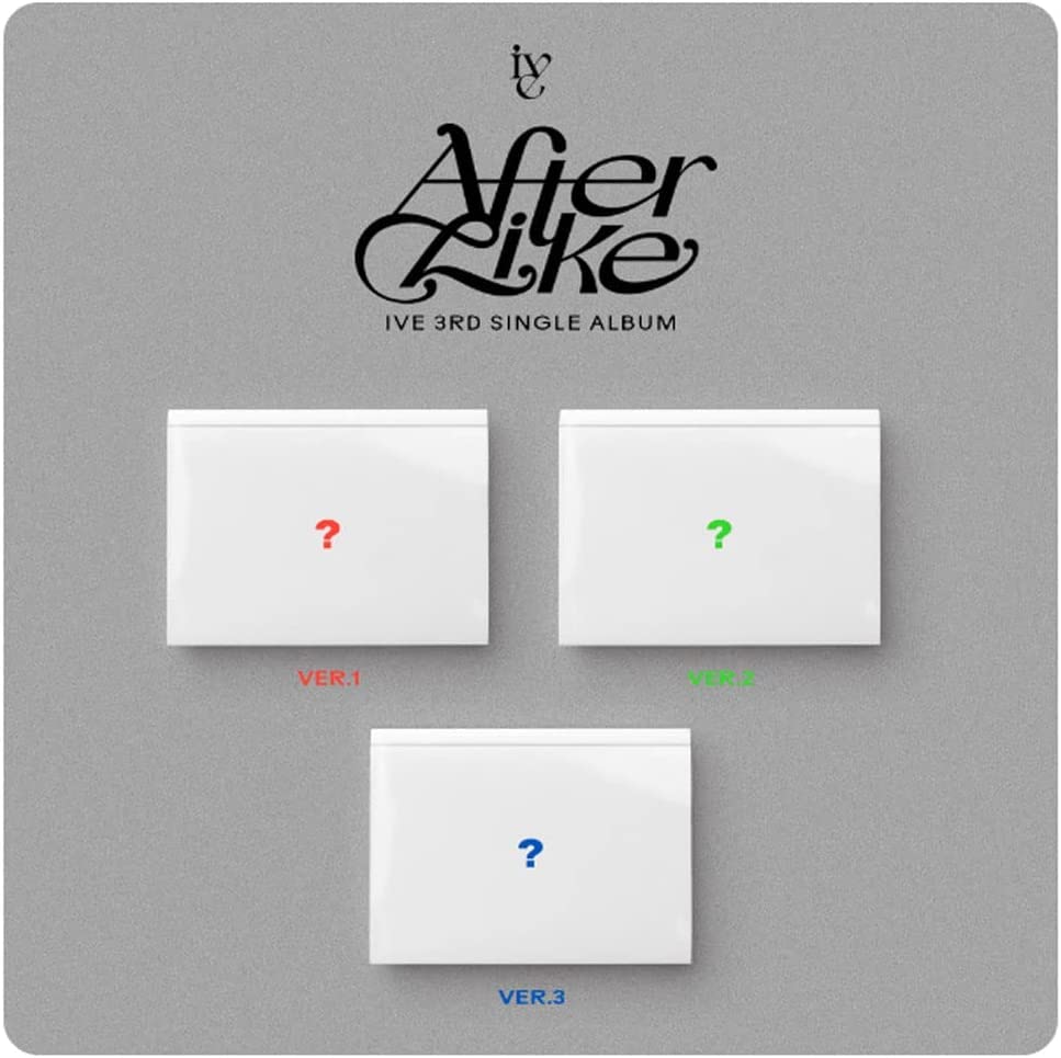 Kakao M IVE - After Like PHOTOBOOK VERSION CD+Pre-Order Benefit (ver.2), 120 x 120 x 10 mm