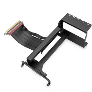 ekwb ek-loop vertical gpu holder evo - gen4 riser (shifted)