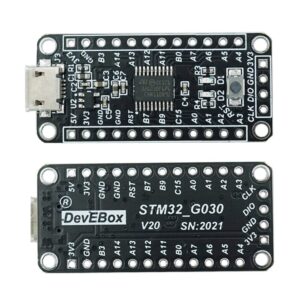 DONGKER STM32G030F6 Development Board, STM32 Cortex-M0 System Board Core Mini System Development Board USB Programmable MCU Controller