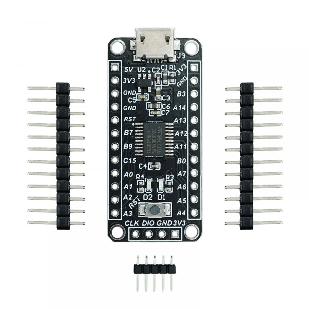 DONGKER STM32G030F6 Development Board, STM32 Cortex-M0 System Board Core Mini System Development Board USB Programmable MCU Controller