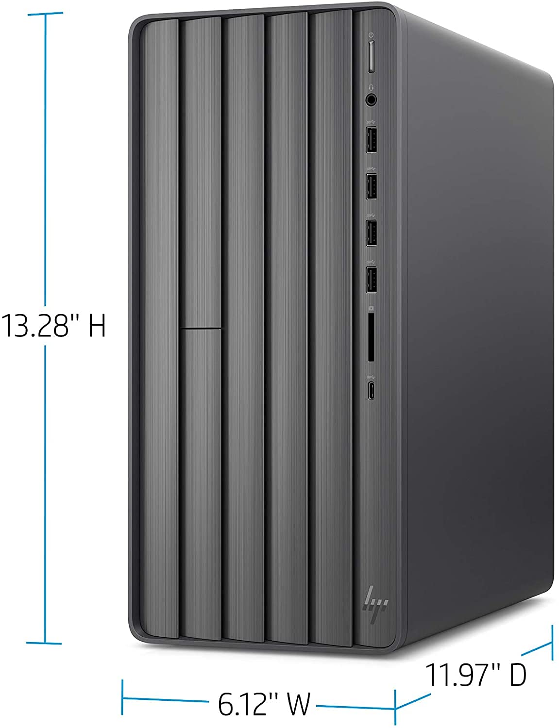 HP 2022 Newest Envy TE01 Desktop Computer, 11th Gen Intel i5-11400 6-Core Processor, Wireless-AC, HDMI, VGA, Wilreless Mouse&KB Combo, Windows 11 Operation System (16GB RAM | 1TB PCIe SSD)