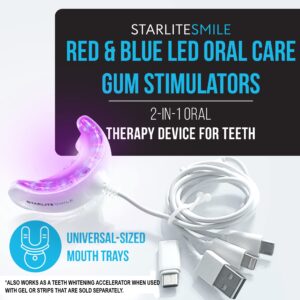 Starlite Smile Blue Light Red Light Gum Light, Periodontal Light, Oral Care, Blue Light Teeth Whitening Accelerator Light