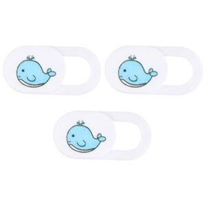 solustre echo laptop 3pcs webcam cover computer camera cover slide camera cover lens privacy cover slider cute whale show echo show