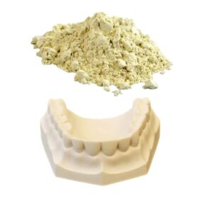 5 lb - Dental Yellow Buff Stone - Gypsum Type III - All Purpose Compound - Model Stones - Used in Dental Lab & Offices ** Includes Scoop **