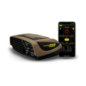 ozonics hr500 scent eliminator with new hyperboost mode | hunting ozone generator with 4 modes of operation, odor eliminator with bluetooth connectivity - xl battery & smart arm mount included