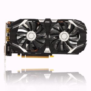 dpofirs gtx1060 graphics card, computer graphics card 5gb gddr5 192bit with fans 4k hdr technology 8008mhz gaming graphics card with hdmi dvi dp display interface(5gb)