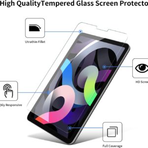 avakot 2 Pack Tempered Glass Film for iPad Air 5th Generation | Tempered Glass Screen Protector for iPad Air 4th 10.9 Inch 2022/2020 | Anti-Scratch Sensitive Screen Protector for iPad Pro 11