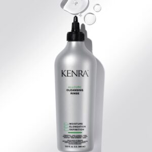 Kenra AllCurl Cleansing Rinse | Non-Drying Cleansing Rinse | Eliminates Product Build-Up | Maintains Moisture | Enhances Manageability | Color Safe | Wavy, Curly, Coily Hair | 10 fl. oz