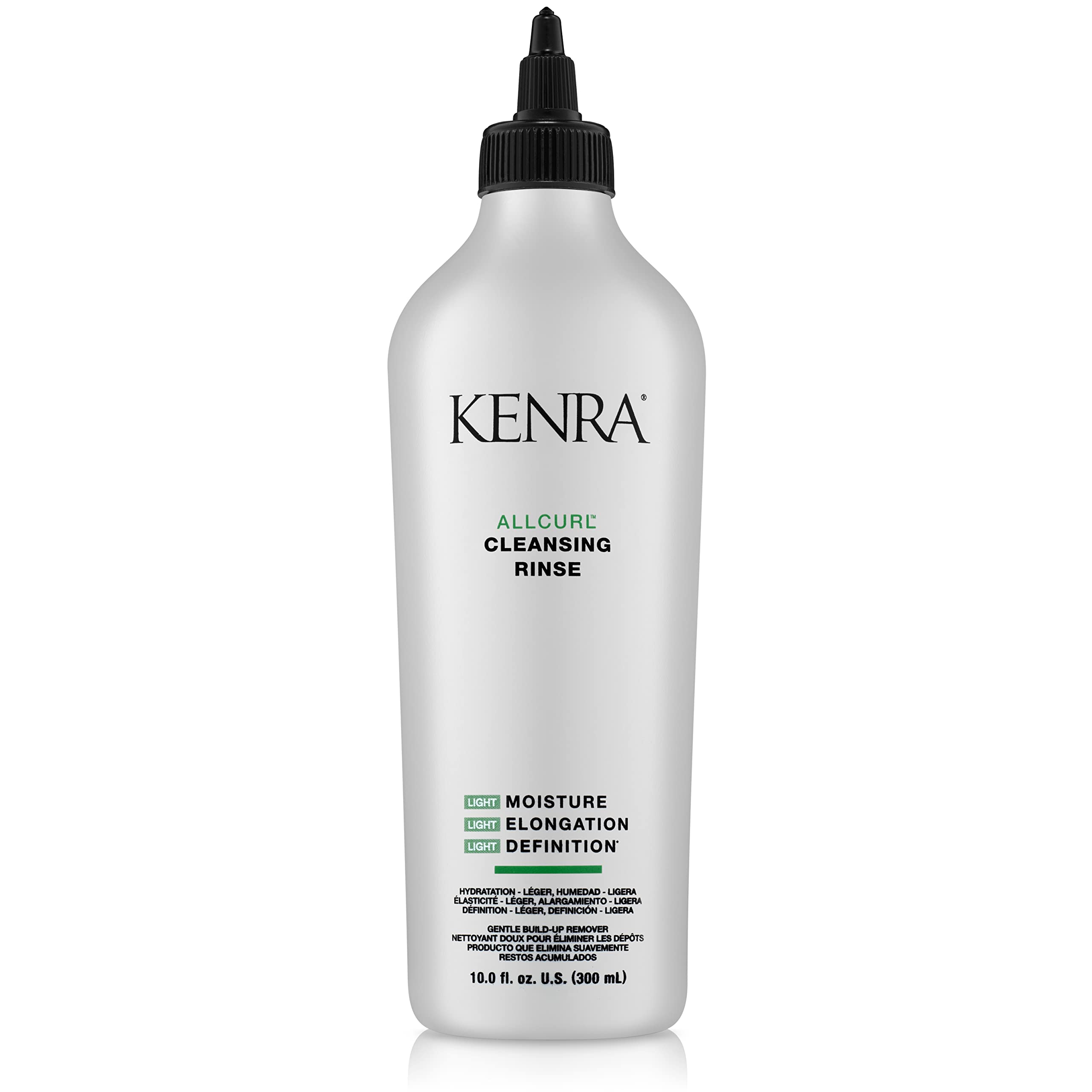 Kenra AllCurl Cleansing Rinse | Non-Drying Cleansing Rinse | Eliminates Product Build-Up | Maintains Moisture | Enhances Manageability | Color Safe | Wavy, Curly, Coily Hair | 10 fl. oz