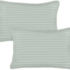 Utopia Bedding Toddler Pillow (Light Grey, 2 Pack) 13x18 Pillows for Sleeping, Soft and Breathable Cotton Blend Shell, Small Kids Pillow Perfect for Toddler Bed and Travel (Intended for Age 2 and up)