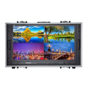 seetec 4k280-9hsd-co 28 inch 4k ultra-hd resolution carry-on broadcast director monitor