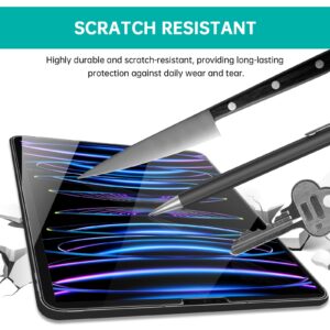 avakot 2 Pack iPad Pro 12.9 Screen Protector | Tempered Glass Film Compatible with iPad Pro 12.9 Inch 5th/4th/3rd Generation | Anti- Scratch Sensitive Hardness Screen Protector for iPad Pro 12.9