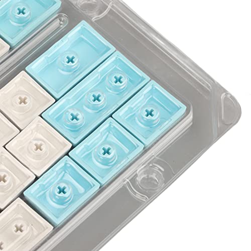 PBT Keyboard Keycaps, Mechanical Gaming Keyboard Keycap, PX Style English 125 Keys DIY Opaque Keycap, for Mechanical Keyboard