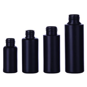 NANSHINE 10pcs 60ml(2oz) Black Plastic Squeeze Dispensing Bottles Glue Bottle Light-proof Sealed Plastic Bottle With Caps, For DIY Crafts, Glue, Liquids