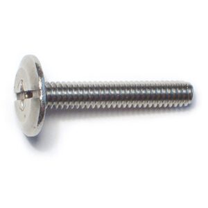 1/4"-20 x 1-1/2" 18-8 stainless steel combo drive sidewalk bolts (50 pcs.)