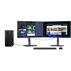 Lenovo ThinkCentre M80t Gen 3 11TE001EUS Desktop Computer - Intel Core i5 12th Gen i5-12500 Hexa-core (6 Core) 3 GHz - 16 GB RAM DDR5 SDRAM - 512 GB NVMe M.2 PCI Express PCI Express NVMe 4.0 x4 SSD -