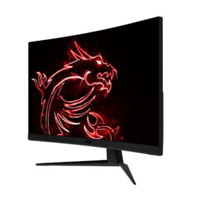 MSI G27C5 E2, 27" Gaming Monitor, 1920 x 1080 (FHD), VA, 170Hz, FreeSync Premium, HDMI, Displayport, Tilt,Black